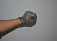China Stainless Steel Mesh Safety Gloves , Kitchen Safety Meat Slicer Gloves for sale