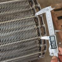 China Professional 304 Stainless Steel Spiral Wire Mesh Chain Driven Conveyor Belt For Food Freezer Drying Industries for sale