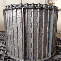 China Customized Steel Scraps Conveyor Chain Hinged Chip Conveyor Belt for sale