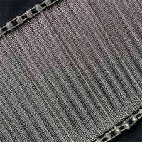 China Stainless Steel Spiral Wire Mesh Belt Balance Weave Mesh Belt With Chain For Conveyor for sale