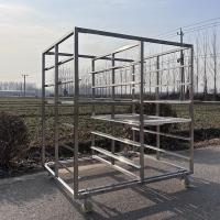 China High Working Temperature 30 Trays 304 Stainless Steel Bakery Drying Rack Trolley for sale
