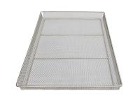 China 18x26 Inches Stainless Steel Oven Wire Mesh Tray Bread Cooling Drying Dehydrator Trays for sale