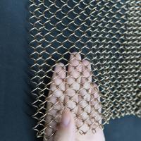 China Professional Light Weight Aluminum Metal Decor Wire Chain Mesh Curtain For Hotel Ceiling Decoration for sale