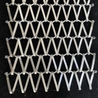 China Furnace Metal Stainless Steel Spiral Wire Mesh Oven Conveyor Belt for sale