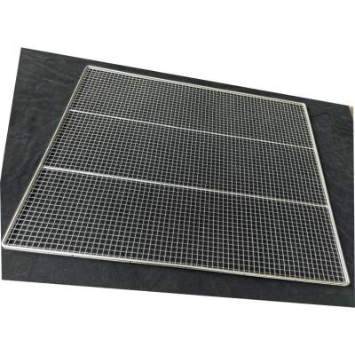 China Customize Reusable Grill BBQ Mesh Drying Grill Tray 304 Stainless Steel Wire Mesh Baking Cooling Rack for sale