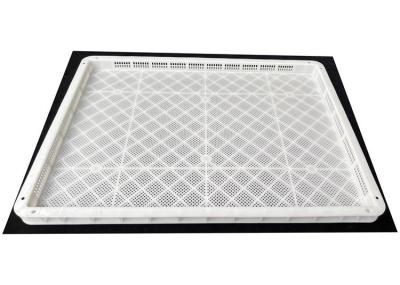 China Food Grade Hdpe PP Plastic Curing Drying Trays Sale Stackable Food Drying Plastic Trays for sale