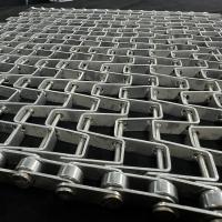 China Stainless Steel Honeycomb Conveyor Belt for Laser Cutting for sale