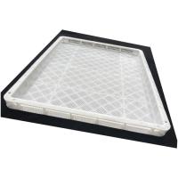 China Perforated Food Grade Stackable Plastic Drying Trays For Freezing Of Fruits Vegetables Seafood Freezing Trays for sale