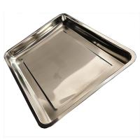 China Dishwasher Safe Stainless Steel Oven Tray Pans With Cooling Rack for sale
