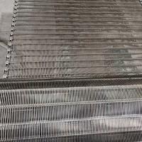 China Food Grade Stainless Steel Wire Mesh Chain Balance Weave Conveyor Belt For Tunnel Oven for sale