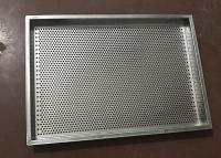 China Food Grade Stainless Steel 304 316 Perforated Metal Trays For Drying Herbs for sale
