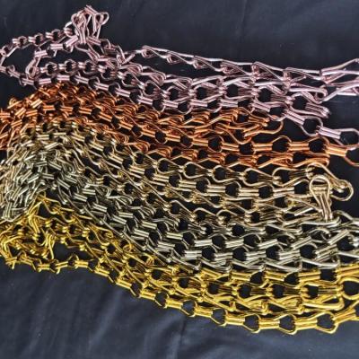 China Custom Aluminum Double Hook Chain Link Curtain for Space Division for sale