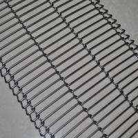 China 304 Stainless Steel Ladder Wire Mesh Chocolate Enrober Conveyor Belt High Working Temperature for sale