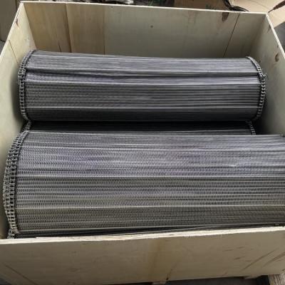 China SS304 Stainless Steel Spiral Wire Mesh Conveyor Belt for sale