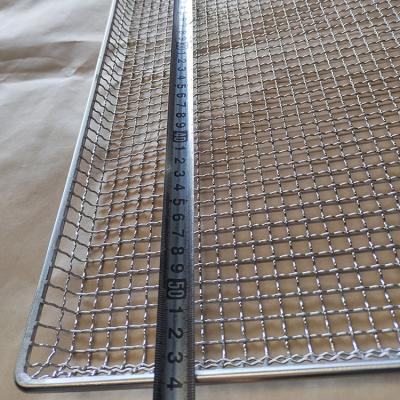 China Professional 800 x 600 mm 304 Stainless Steel Wire Mesh Oven Baking Donut Tray for sale