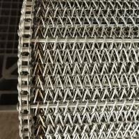 China Custom Stainless Steel Spiral Wire Mesh Conveyor Belt for Food Industry for sale