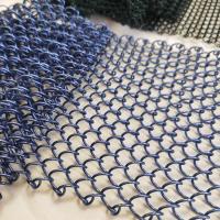 China Light Weight Aluminum Decorative Metal Wire Mesh Coil Drapery for Cabinet Doors for sale