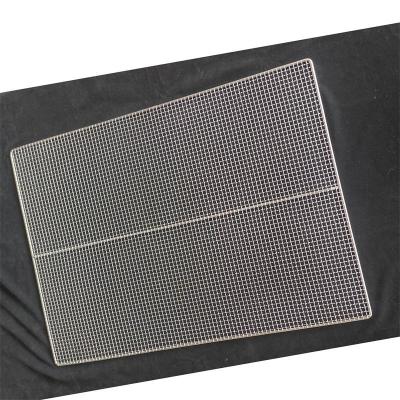 China Barbecue Doughnut Frying Drying Screen Stainless Steel Wire Mesh Baking Cooling Baking Tray Grill Plate for sale