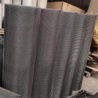 China Stainless Steel Square Woven Wire Mesh Crimped Wire Mesh Plain Weave Cutting Welding Bending Processing for sale
