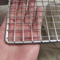 China High Quality AISI 304 Stainless Steel Welded Wire Mesh Trays for Drying Baking Cooling for sale