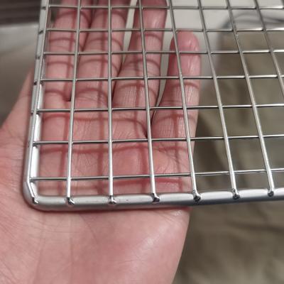 China High Quality AISI 304 Stainless Steel Welded Wire Mesh Trays for Drying Baking Cooling for sale