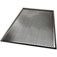 China 18x26x1 inch Customized Stainless Steel 304 Perforated Flat Baking Tray For Food Storage for sale