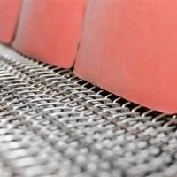 China Flexible Wire Mesh Conveyor Belt Offering Excellent Tensile Strength and Resistance to Abrasion for Heavy Load Transport for sale