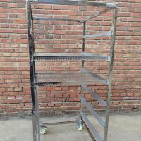 China 6 10 12 16 18 20 25 Tiers Assembled Stainless Steel Trolley with Trays for Oven Baking for sale