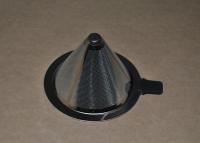 China Washable Stainless Steel Wire Mesh Filter Conical Coffee Filter for sale