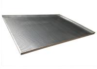 China Metal Perforated Aluminum Wire Mesh Tray For Food Industries , 600X400 Size for sale