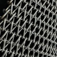 China Food Grade Stainless Steel 304 Metal Conveyor Chain Weave  Wire Mesh Belt for biscuit Oven Bakery annealing Furnace Tunnel  Cooling for sale