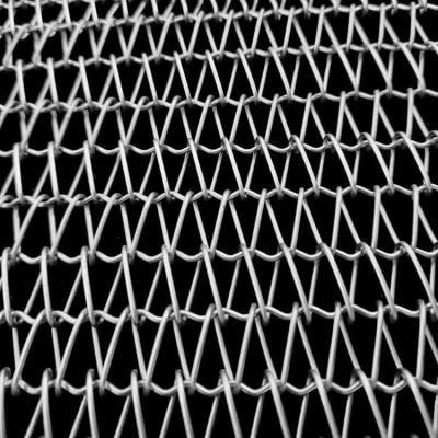 China Food Processing Heat Temperature tortilla press Oven Furnace Carbon Spiral Wire Metal Conveyor Stainless Steel Mesh Belt for sale