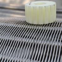 China Inconel 625 Nickel Alloy Eye Link Wire Mesh Conveyor Belt 980°C for Meat Processing Heavy Duty Custom for sale