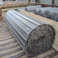 China Inconel 625 Nickel Alloy Eye Link Wire Mesh Conveyor Belt 980°C for Meat Processing Heavy Duty Custom for sale