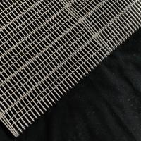 China Food Grade Stainless Steel 304 Metal Conveyor Chain Wire Mesh eye link conveyor belt for biscuit Oven Bakery annealing Furnace Tunnel  Cooling for sale