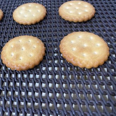 China Z-Shape Heat Resistant Continuous Food Grade Stainless Steel 304  Carbon Metal  Baking Conveyor Belt biscuit oven wire mesh for sale