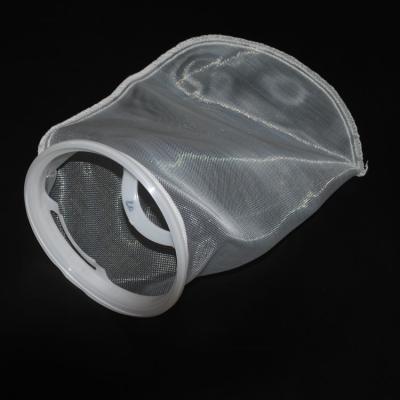 China Food Grade 10 20 25 40 70 90 150 400 500 micron 60 mesh nylon filter bags for  vegetable oil cheese tea liquid nut milk filtration for sale