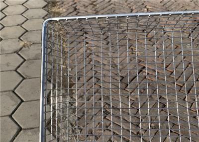China Customized Size Wire Mesh Basket Tray Heat Resistance For Dehydration for sale