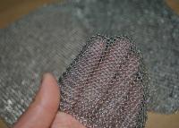 China 304L Stainless Steel Welded Rings Chainmail Mesh Fabric For Decoration And Protection for sale