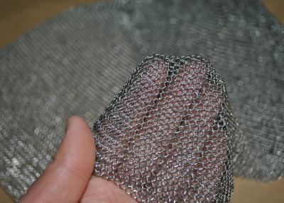 China 304L Stainless Steel Welded Rings Chainmail Mesh Fabric For Decoration And Protection for sale