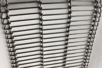 China Width 0.5m-2m Wire Mesh Conveyor Belt For Pizza / Chocolate / Food Industry for sale