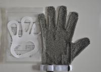 China 304L Stainless Steel Gloves Anti - Cut Safety Butcher Glove For Cutting Meat for sale