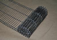 China Stainless Steel Flat Flex Wire Mesh Conveyor Belt For Drying And Cooking for sale