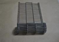 China Stainless Steel Flat Flex Wire Mesh Conveyor Belt For Drying And Cooking for sale