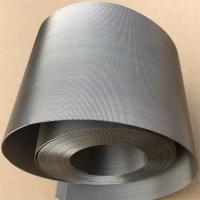 China 201 304 Stainless Steel Reversed Twill Dutch Weave Wire Mesh Extruder Screen Belt Filter Belt for Continuous Screen Changer for sale