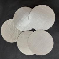 China Stainless Steel Reversed Dutch Weave Wire Screen Plastic Automatic Extruder Screen Filter Disc for sale
