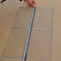 China Stainless Steel Sus 304 Wire Mesh Oven Dehydrator Drying Cake Bread Cooling bakery trays and rack for Baking Beef Jerky for sale