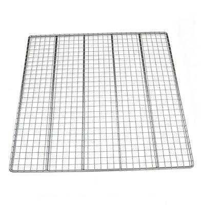 China Food Grade Stainless Steel Sus 304 Wire Mesh Oven Beef Jerky Dehydrator Trays Drying Cake Bread cooling rack for baking for sale