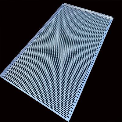 China Food Grade Metal 60x40 600X800 Aluminium Baking Sheet Pan Bakery 304 Stainless Steel Wire Mesh Perforated Drying Tray for Oven for sale