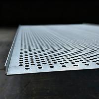 China Food Grade Metal 18x26inch 600x800 60x40 Sheet Pan perforated aluminium Baking trays for drying Oven Bakery for sale
